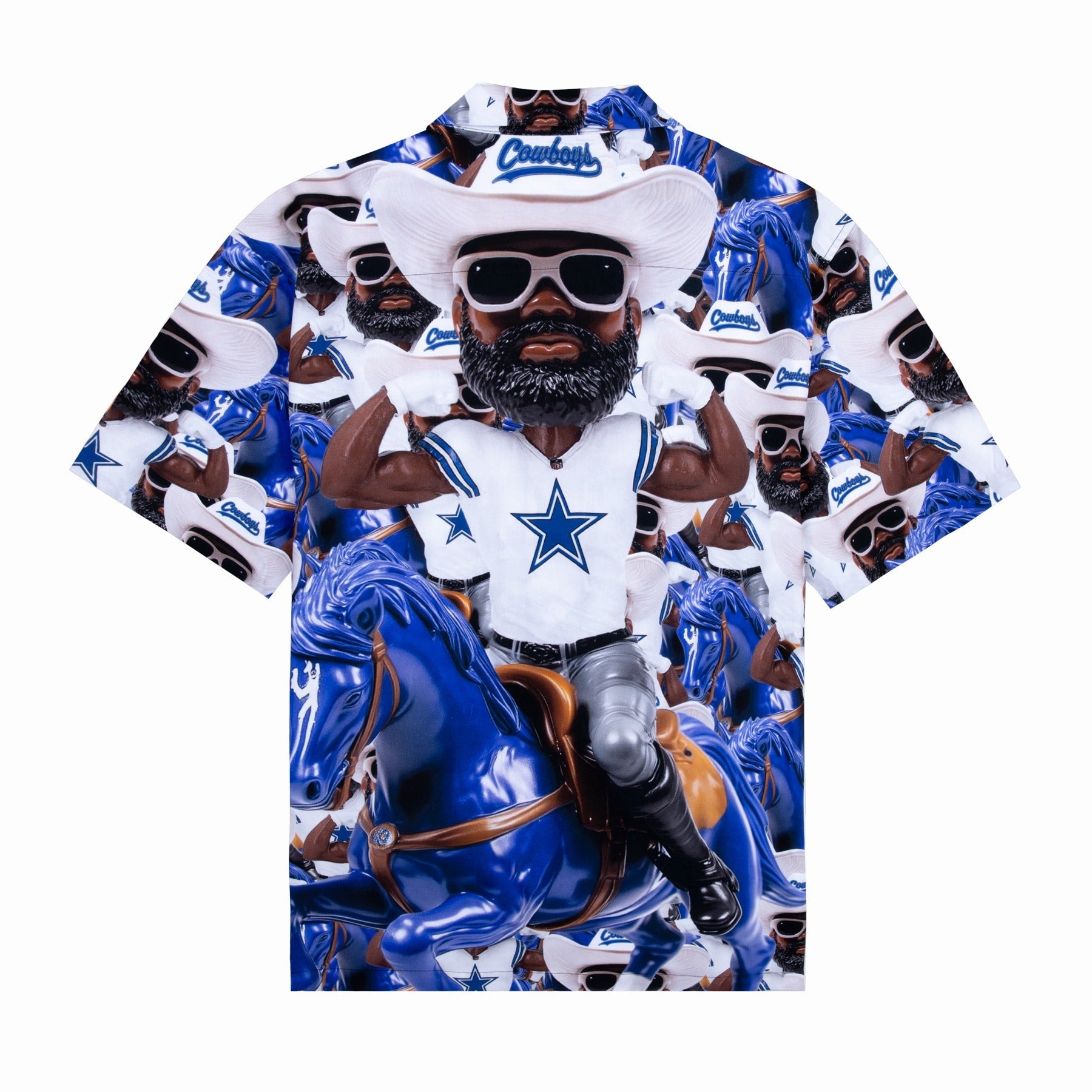Cowboys Rayon Button Up Multi - Fall/Winter 2024 - Golf Wang