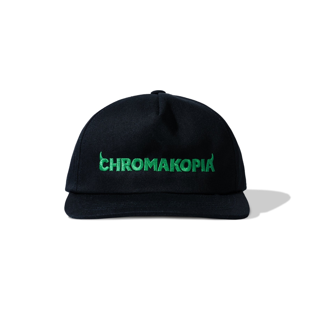 Chromakopia 5 Panel Hat Black - Fall/Winter 2024 - Golf Wang