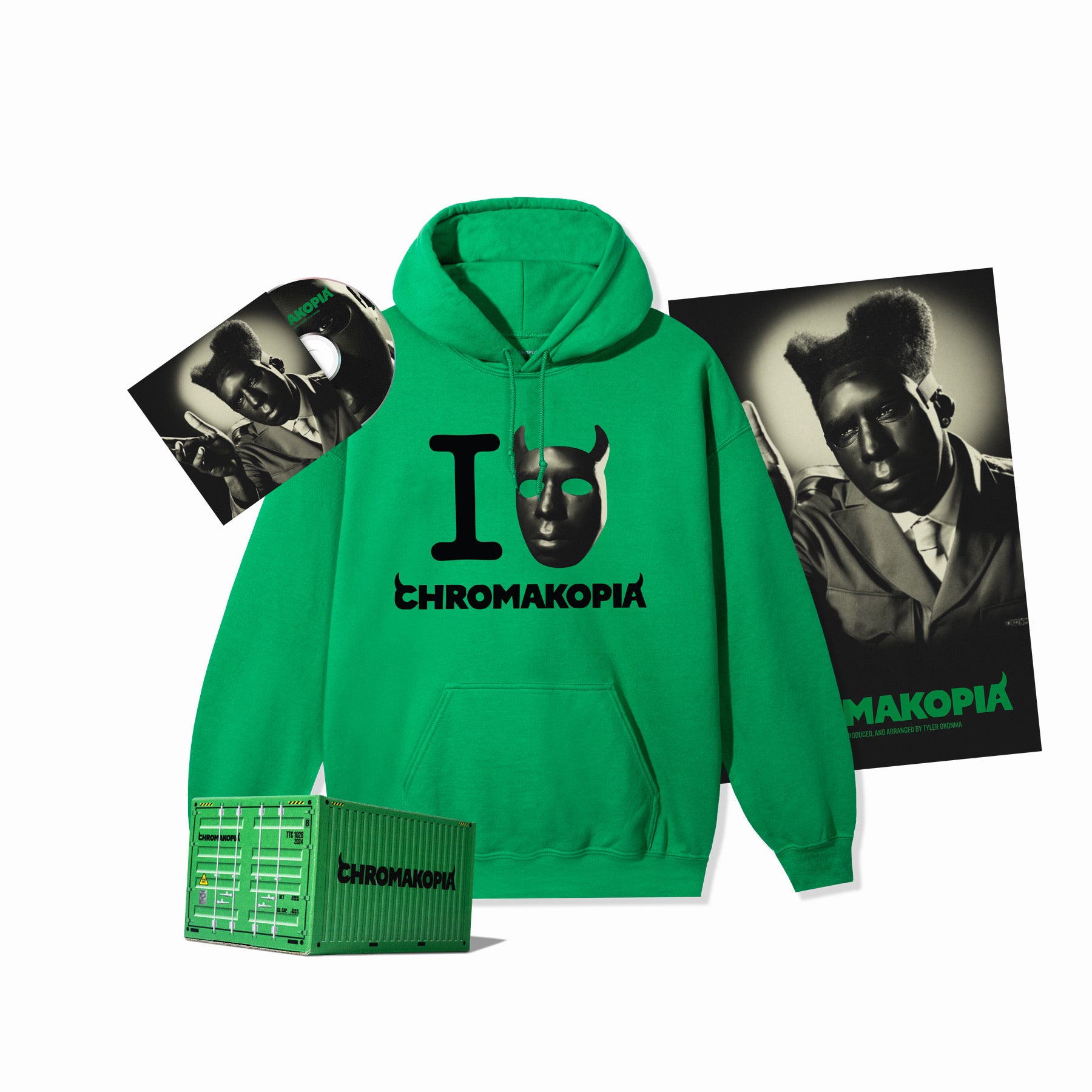 Chromakopia Box Set 2 Green - NFL by Golf 2024 - Golf Wang