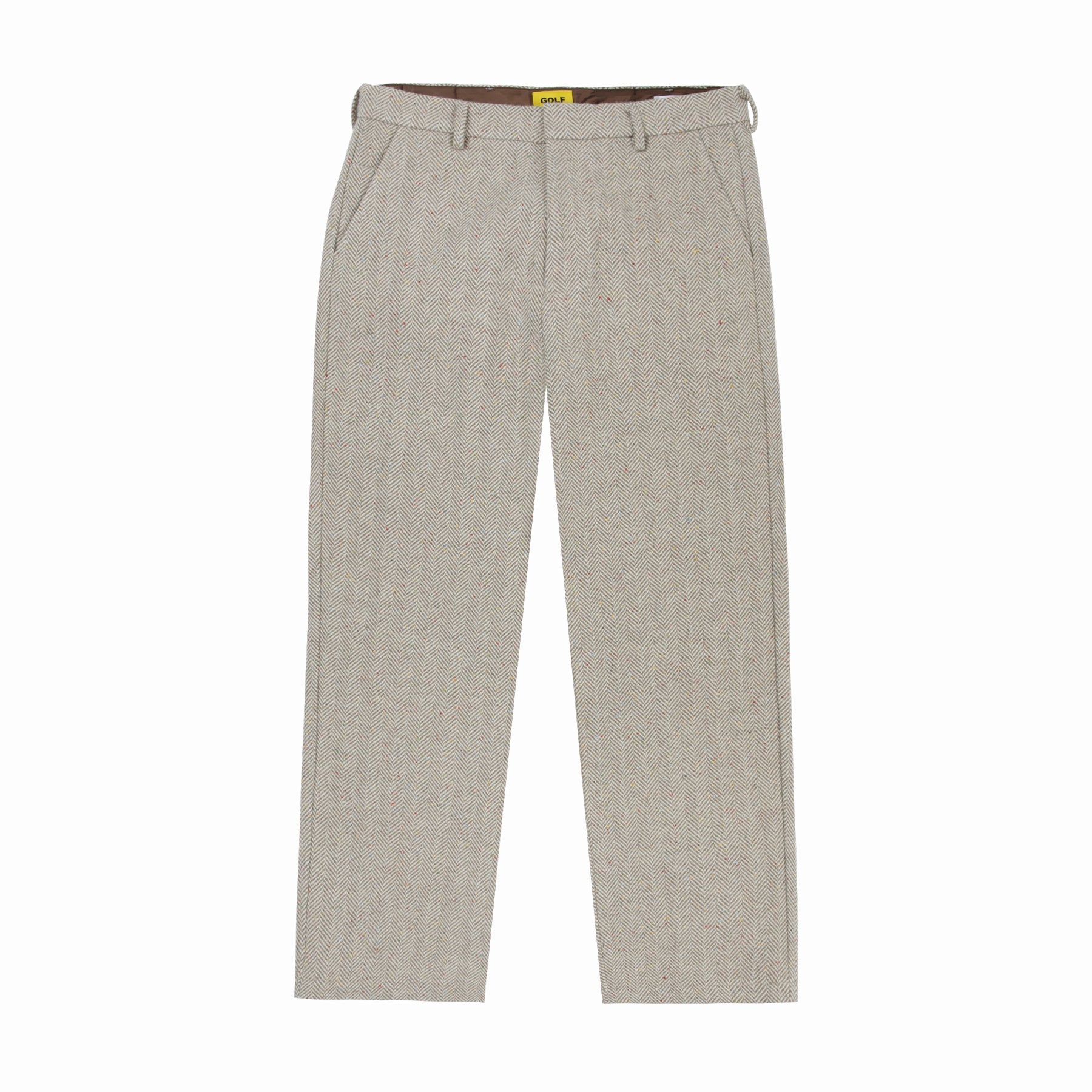 Brushed Neps Nice Pant Brown - NFL by Golf 2024 - Golf Wang