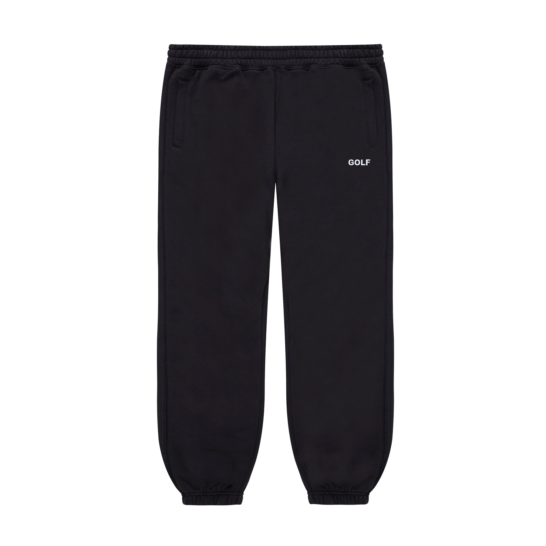Basic Logo Sweatpants Black - Summer 2025 - Golf Wang