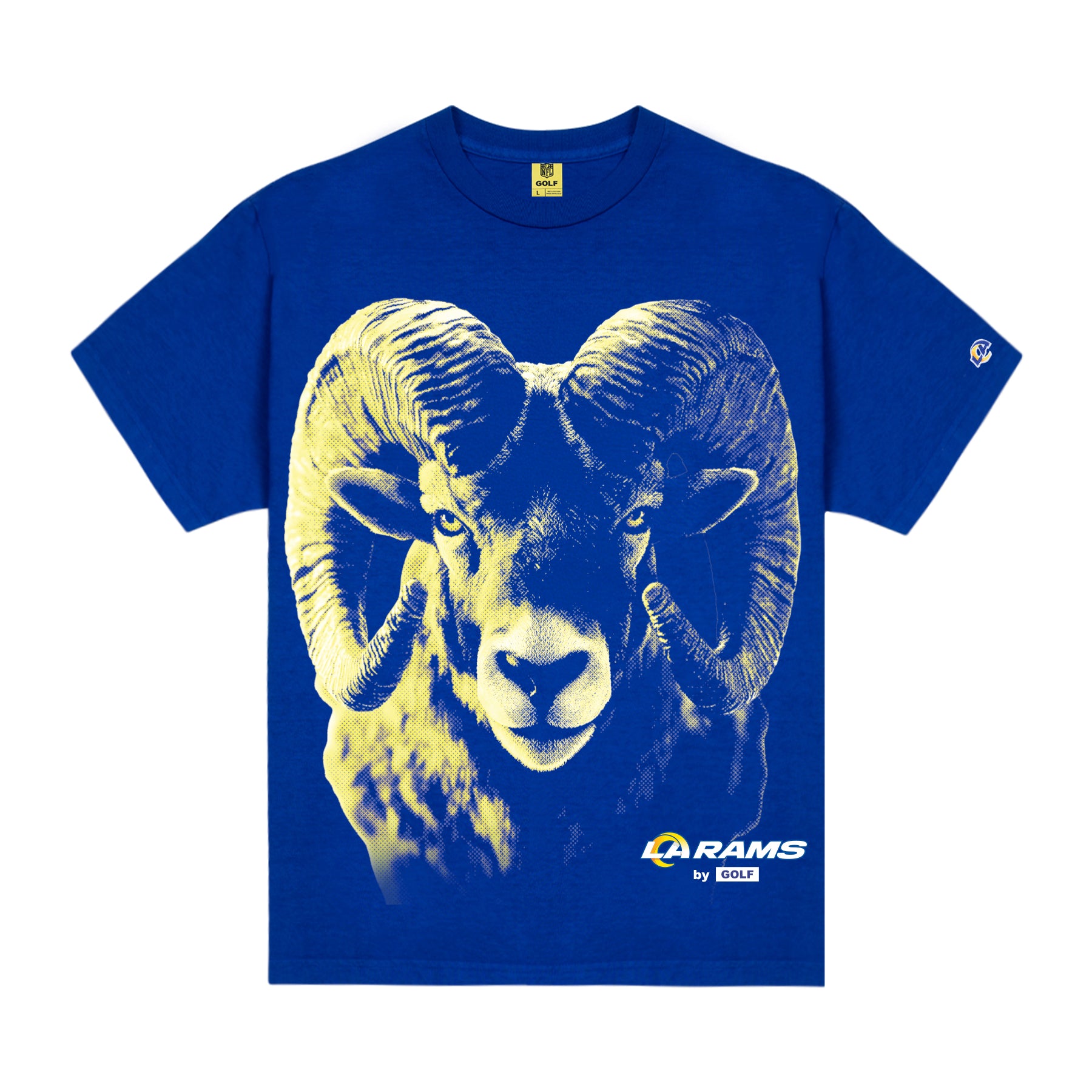Rams Animal Tee Royal Blue - Summer 2025 - Golf Wang